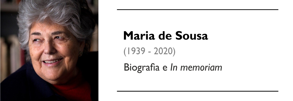 Maria de Sousa in Memoriam | ICS
